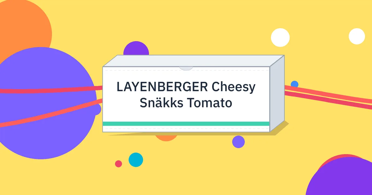 Symbolbild: Packung mit der Aufschrift LAYENBERGER Cheesy Snäkks Tomato (PZN 17579725) – Verfügbarkeit und Bezug in Apotheken in Frankfurt am Main