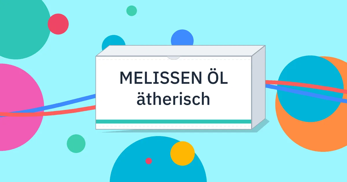 Symbolbild: Packung mit der Aufschrift MELISSEN ÖL ätherisch (PZN 01538954) – Verfügbarkeit und Bezug in Apotheken in Frankfurt am Main