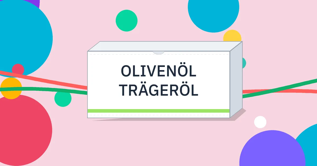 Symbolbild: Packung mit der Aufschrift OLIVENÖL TRÄGERÖL (PZN 17949659) – Verfügbarkeit und Bezug in Apotheken in Frankfurt am Main