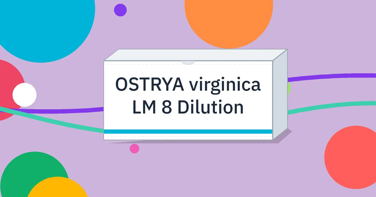 Symbolbild: Packung mit der Aufschrift OSTRYA virginica LM 8 Dilution (PZN 13628421) – Verfügbarkeit und Bezug in Apotheken in Frankfurt am Main