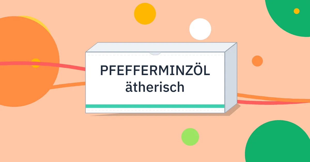 Symbolbild: Packung mit der Aufschrift PFEFFERMINZÖL ätherisch (PZN 15295047) – Verfügbarkeit und Bezug in Apotheken in Frankfurt am Main