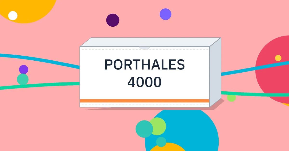 Symbolbild: Packung mit der Aufschrift PORTHALES 4000 (PZN 06910134) – Verfügbarkeit und Bezug in Apotheken in Frankfurt am Main