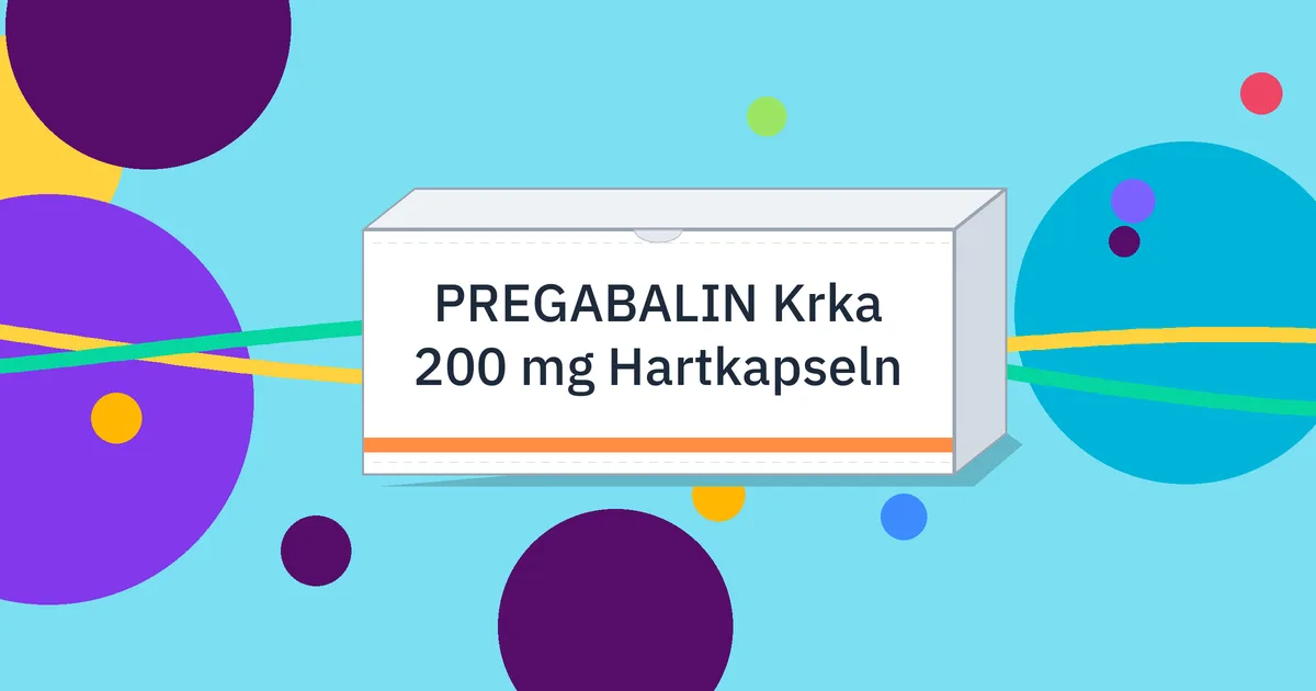 Symbolbild: Packung mit der Aufschrift PREGABALIN Krka 200 mg Hartkapseln (PZN 20171287) – Verfügbarkeit und Bezug in Apotheken in Frankfurt am Main