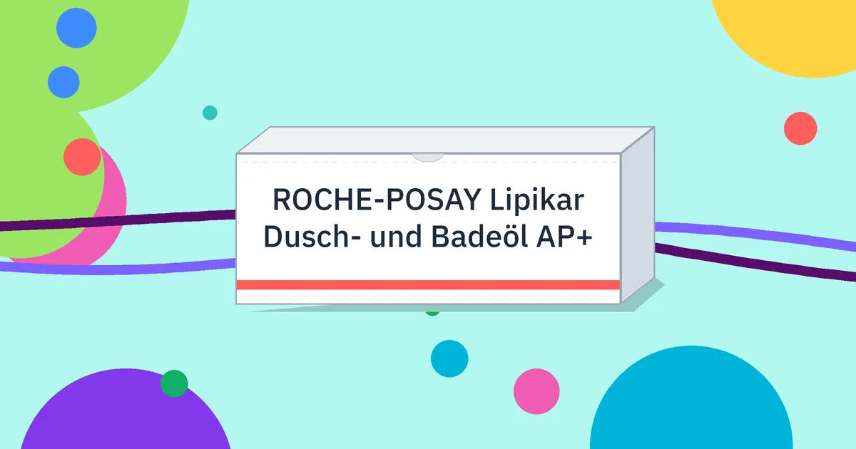 Symbolbild: Packung mit der Aufschrift ROCHE-POSAY Lipikar Dusch- und Badeöl AP+ (PZN 15996809) – Verfügbarkeit und Bezug in Apotheken in Frankfurt am Main