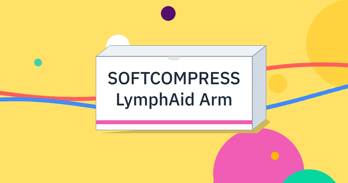 Symbolbild: Packung mit der Aufschrift SOFTCOMPRESS LymphAid Arm (PZN 13506221) – Verfügbarkeit und Bezug in Apotheken in Frankfurt am Main
