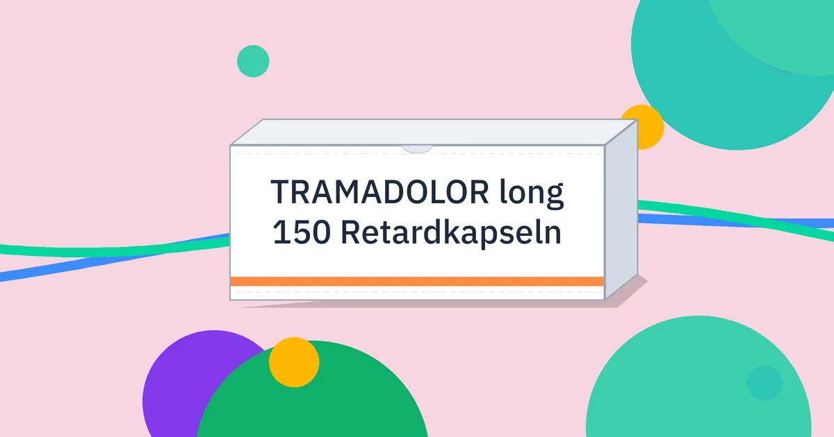 Symbolbild: Packung mit der Aufschrift TRAMADOLOR long 150 Retardkapseln (PZN 01300046) – Verfügbarkeit und Bezug in Apotheken in Frankfurt am Main