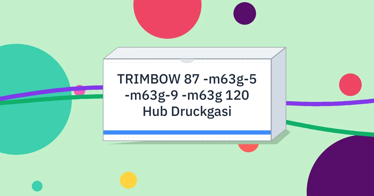 Symbolbild: Packung mit der Aufschrift TRIMBOW 87 -m63g-5 -m63g-9 -m63g 120 Hub Druckgasi (PZN 18741085) – Verfügbarkeit und Bezug in Apotheken in Frankfurt am Main