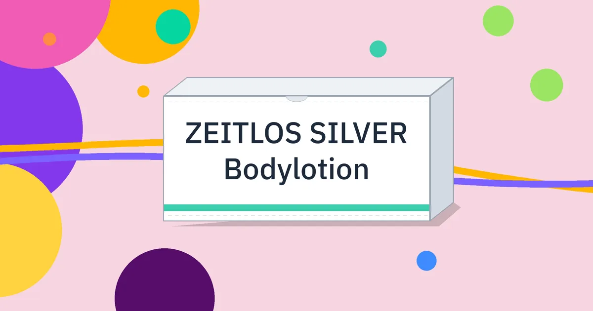 Symbolbild: Packung mit der Aufschrift ZEITLOS SILVER Bodylotion (PZN 01139970) – Verfügbarkeit und Bezug in Apotheken in Frankfurt am Main