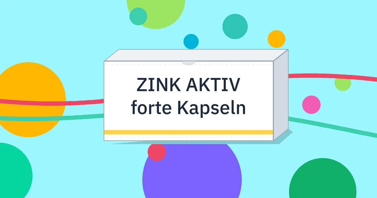 Symbolbild: Packung mit der Aufschrift ZINK AKTIV forte Kapseln (PZN 11306601) – Verfügbarkeit und Bezug in Apotheken in Frankfurt am Main