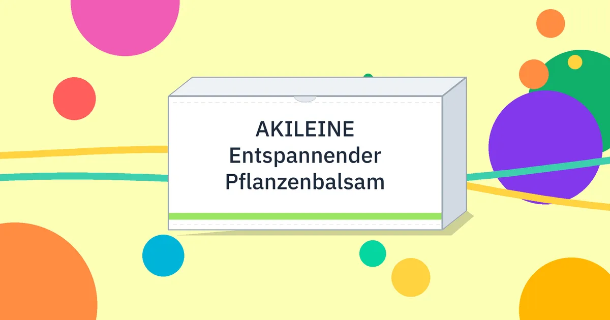 Symbolbild: Packung mit der Aufschrift AKILEINE Entspannender Pflanzenbalsam (PZN 01483957) – Verfügbarkeit und Bezug in Apotheken in Frankfurt am Main