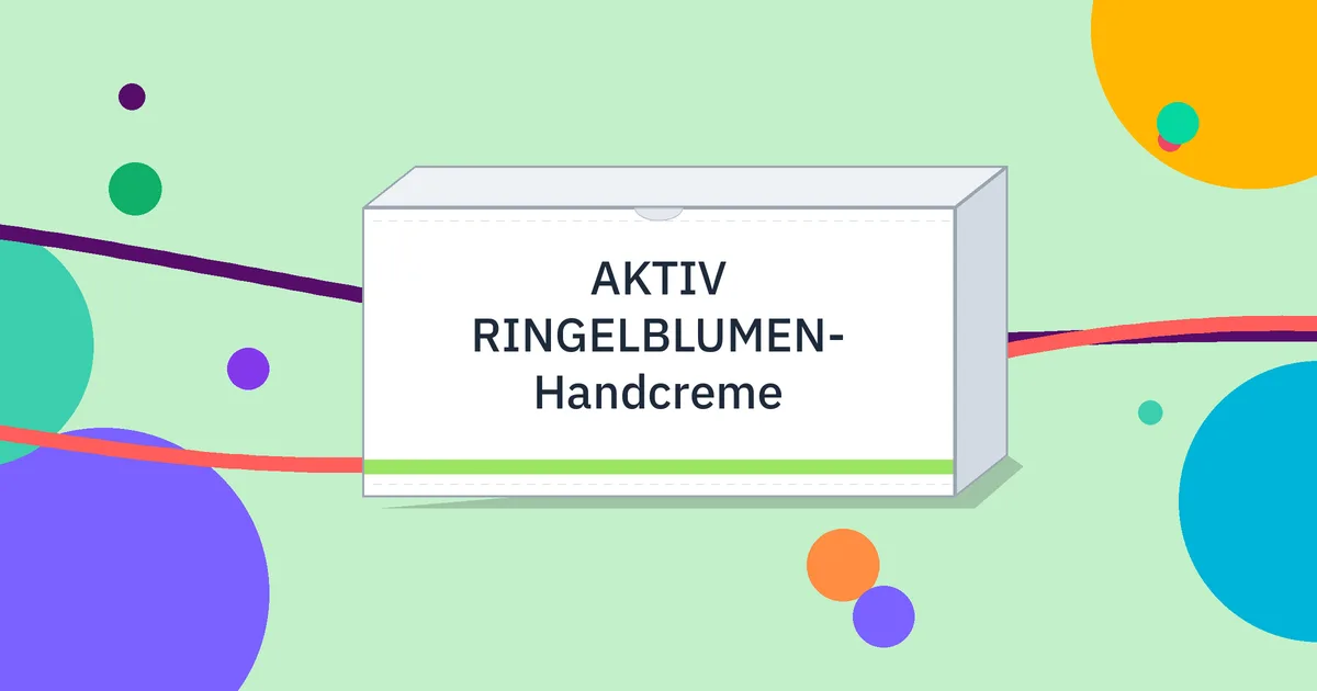 Symbolbild: Packung mit der Aufschrift AKTIV RINGELBLUMEN-Handcreme (PZN 09080101) – Verfügbarkeit und Bezug in Apotheken in Frankfurt am Main