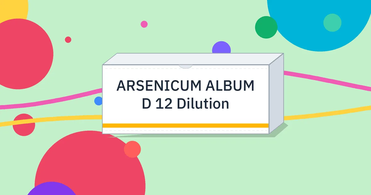 Symbolbild: Packung mit der Aufschrift ARSENICUM ALBUM D 12 Dilution (PZN 02110543) – Verfügbarkeit und Bezug in Apotheken in Frankfurt am Main