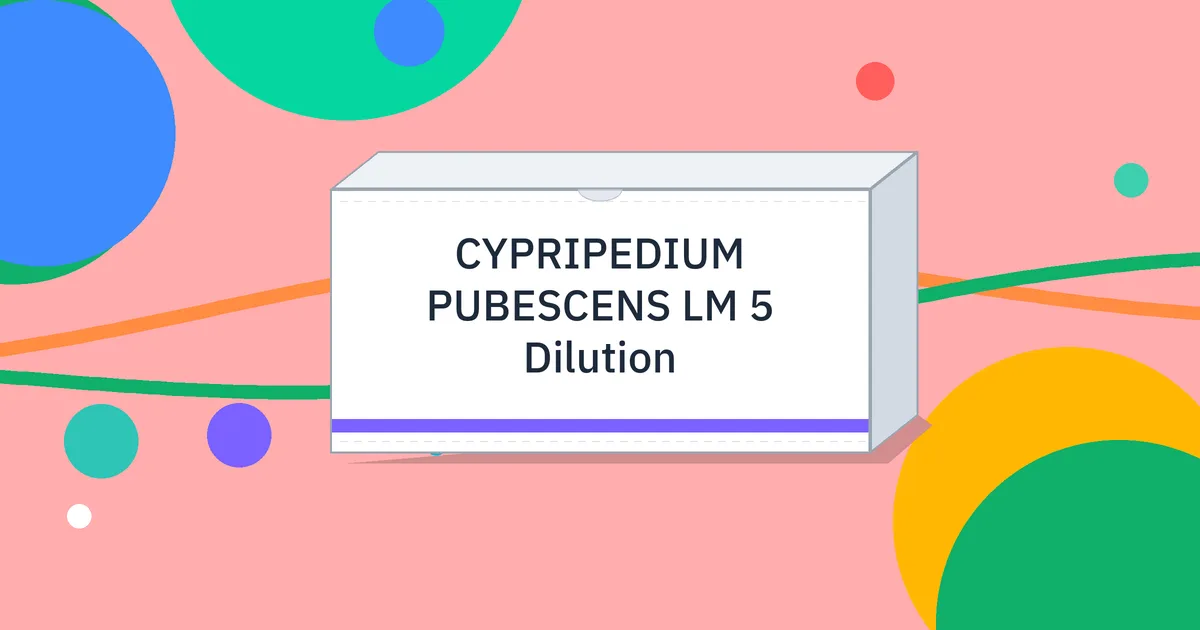 Symbolbild: Packung mit der Aufschrift CYPRIPEDIUM PUBESCENS LM 5 Dilution (PZN 13459941) – Verfügbarkeit und Bezug in Apotheken in Frankfurt am Main