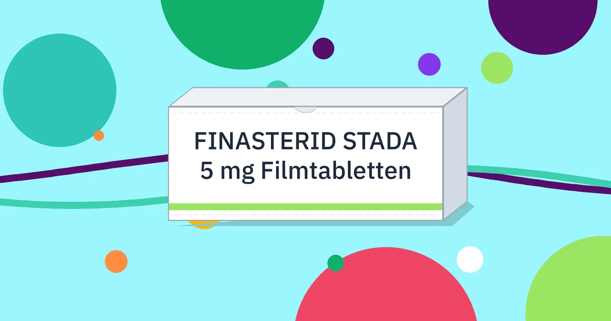 Symbolbild: Packung mit der Aufschrift FINASTERID STADA 5 mg Filmtabletten (PZN 12870077) – Verfügbarkeit und Bezug in Apotheken in Frankfurt am Main