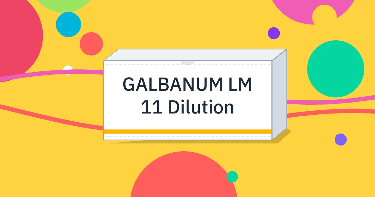 Symbolbild: Packung mit der Aufschrift GALBANUM LM 11 Dilution (PZN 13495279) – Verfügbarkeit und Bezug in Apotheken in Frankfurt am Main