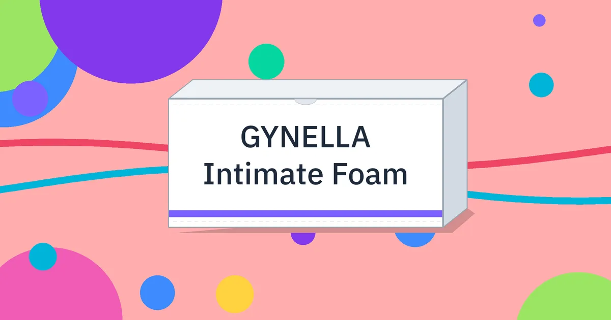 Symbolbild: Packung mit der Aufschrift GYNELLA Intimate Foam (PZN 17169418) – Verfügbarkeit und Bezug in Apotheken in Frankfurt am Main
