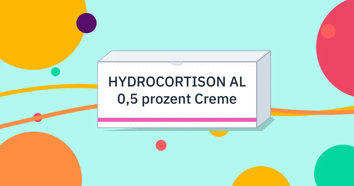 Symbolbild: Packung mit der Aufschrift HYDROCORTISON AL 0,5 prozent Creme (PZN 14372283) – Verfügbarkeit und Bezug in Apotheken in Frankfurt am Main