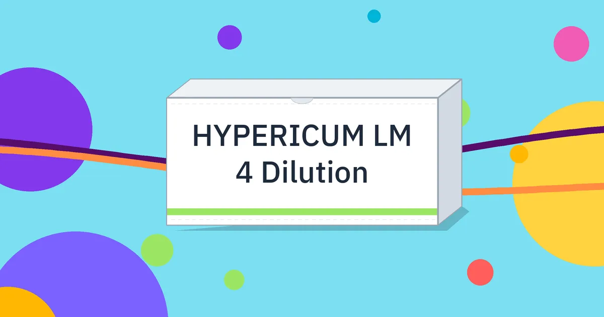 Symbolbild: Packung mit der Aufschrift HYPERICUM LM 4 Dilution (PZN 12890878) – Verfügbarkeit und Bezug in Apotheken in Frankfurt am Main