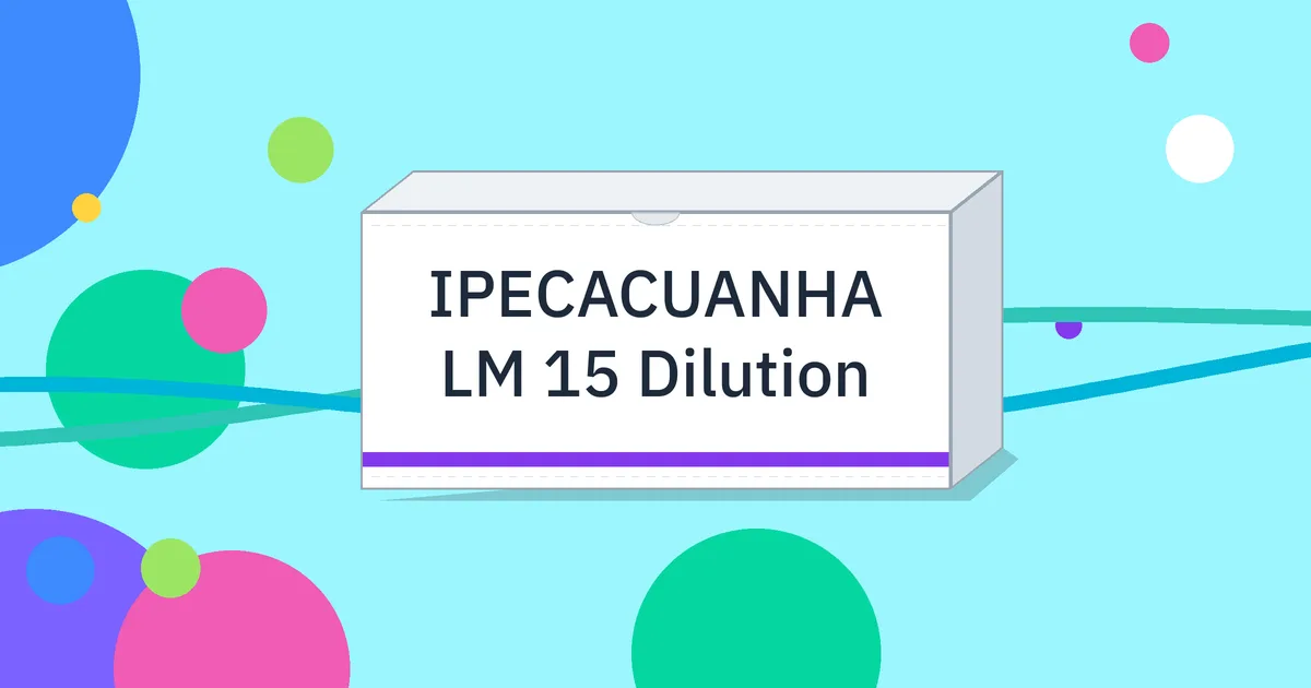 Symbolbild: Packung mit der Aufschrift IPECACUANHA LM 15 Dilution (PZN 12913013) – Verfügbarkeit und Bezug in Apotheken in Frankfurt am Main