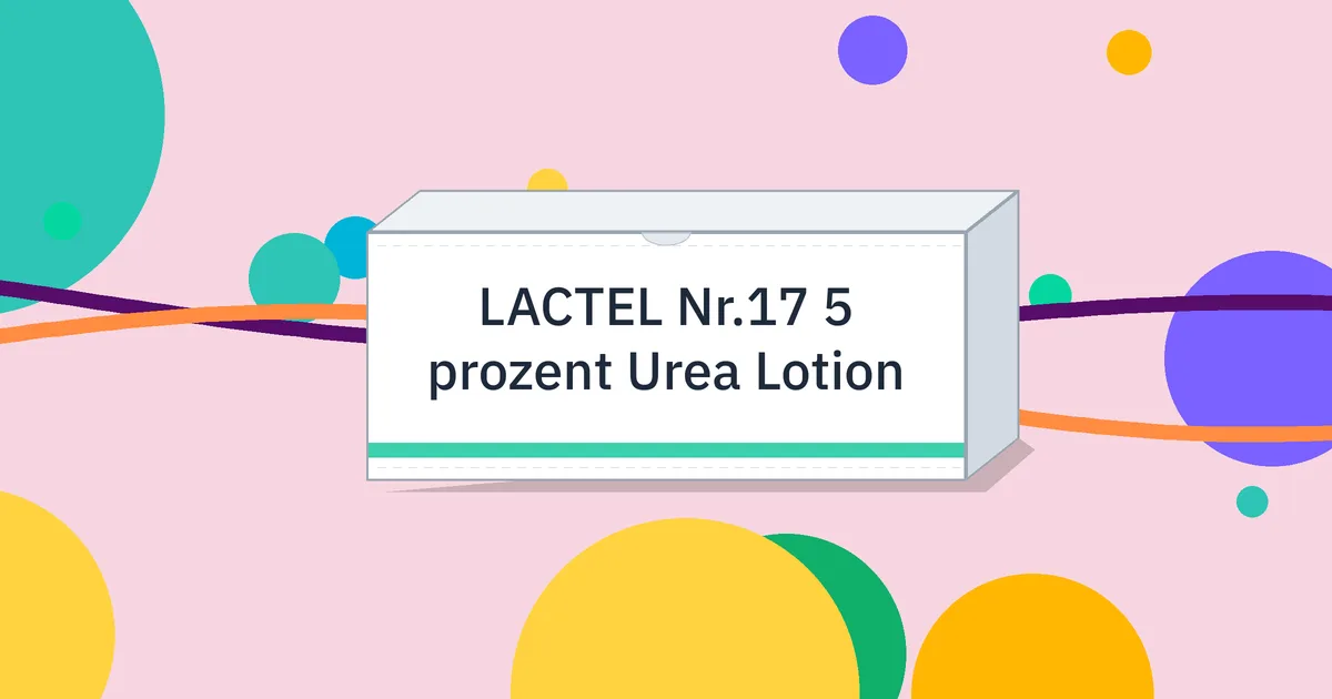 Symbolbild: Packung mit der Aufschrift LACTEL Nr.17 5 prozent Urea Lotion (PZN 02522441) – Verfügbarkeit und Bezug in Apotheken in Frankfurt am Main