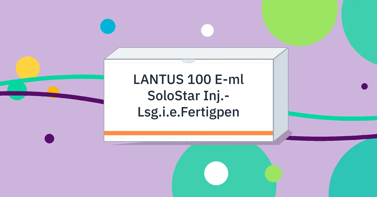 Symbolbild: Packung mit der Aufschrift LANTUS 100 E-ml SoloStar Inj.-Lsg.i.e.Fertigpen (PZN 16127004) – Verfügbarkeit und Bezug in Apotheken in Frankfurt am Main