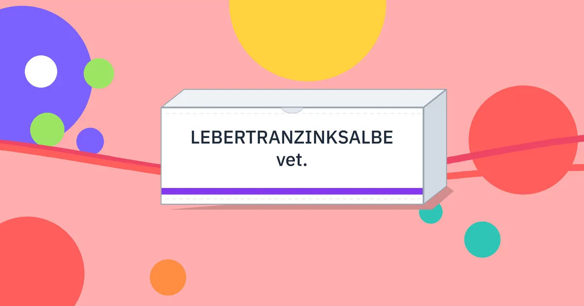 Symbolbild: Packung mit der Aufschrift LEBERTRANZINKSALBE vet. (PZN 01987936) – Verfügbarkeit und Bezug in Apotheken in Frankfurt am Main