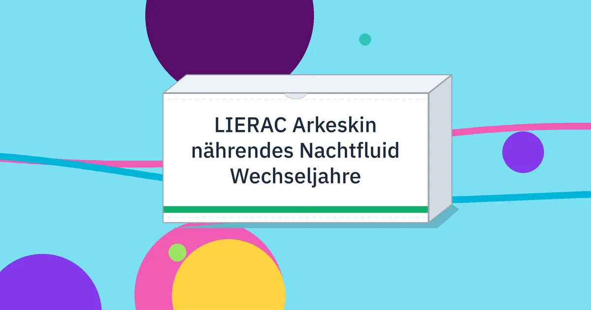 Symbolbild: Packung mit der Aufschrift LIERAC Arkeskin nährendes Nachtfluid Wechseljahre (PZN 16876987) – Verfügbarkeit und Bezug in Apotheken in Frankfurt am Main
