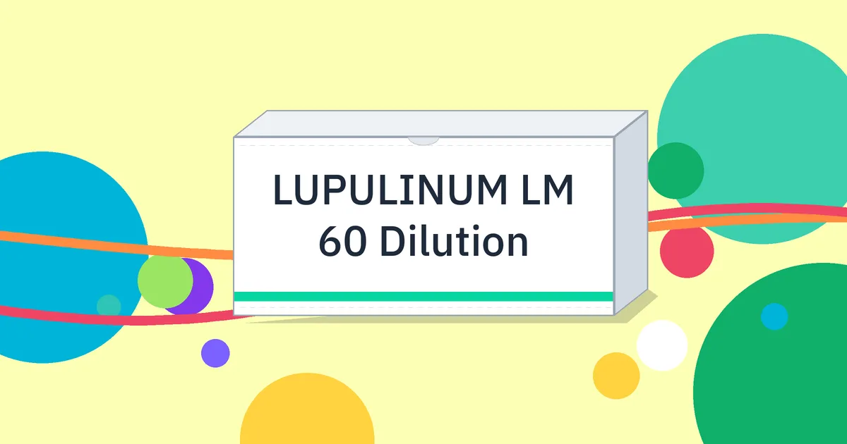 Symbolbild: Packung mit der Aufschrift LUPULINUM LM 60 Dilution (PZN 13536908) – Verfügbarkeit und Bezug in Apotheken in Frankfurt am Main