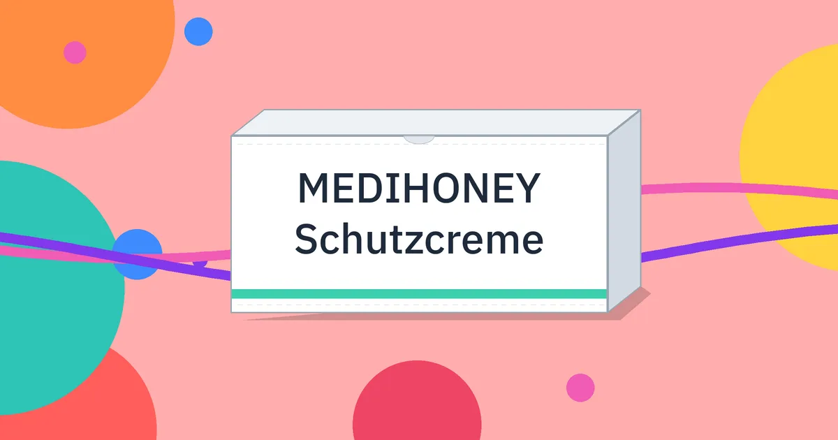Symbolbild: Packung mit der Aufschrift MEDIHONEY Schutzcreme (PZN 05994815) – Verfügbarkeit und Bezug in Apotheken in Frankfurt am Main