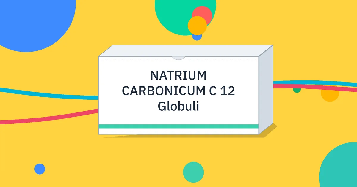 Symbolbild: Packung mit der Aufschrift NATRIUM CARBONICUM C 12 Globuli (PZN 07248855) – Verfügbarkeit und Bezug in Apotheken in Frankfurt am Main
