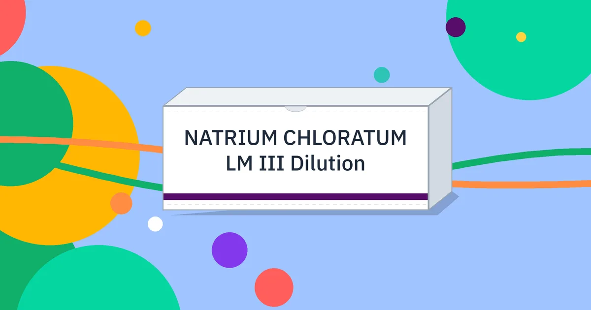 Symbolbild: Packung mit der Aufschrift NATRIUM CHLORATUM LM III Dilution (PZN 04224707) – Verfügbarkeit und Bezug in Apotheken in Frankfurt am Main