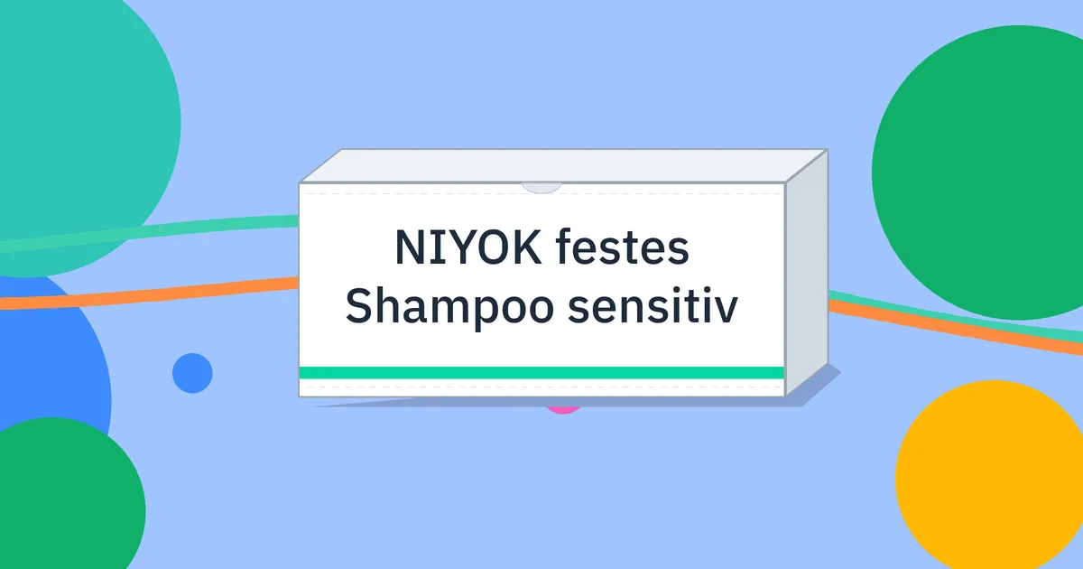 Symbolbild: Packung mit der Aufschrift NIYOK festes Shampoo sensitiv (PZN 18836621) – Verfügbarkeit und Bezug in Apotheken in Frankfurt am Main