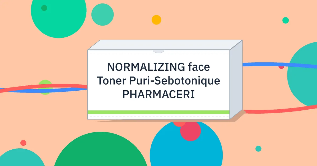 Symbolbild: Packung mit der Aufschrift NORMALIZING face Toner Puri-Sebotonique PHARMACERI (PZN 16818777) – Verfügbarkeit und Bezug in Apotheken in Frankfurt am Main