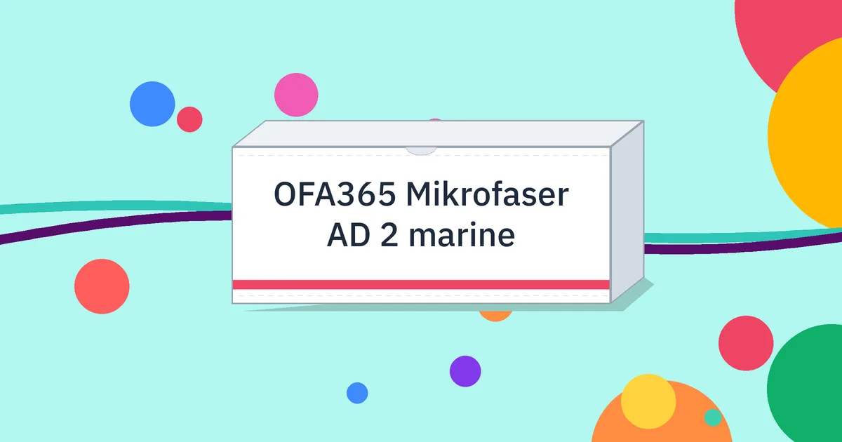 Symbolbild: Packung mit der Aufschrift OFA365 Mikrofaser AD 2 marine (PZN 16723893) – Verfügbarkeit und Bezug in Apotheken in Frankfurt am Main