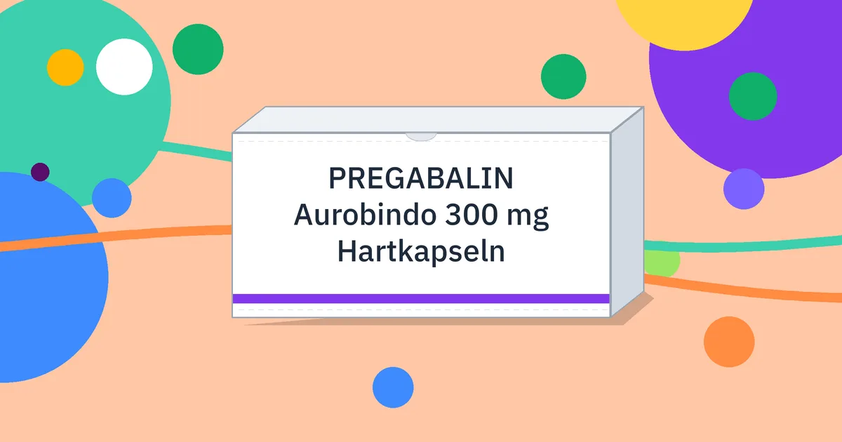 Symbolbild: Packung mit der Aufschrift PREGABALIN Aurobindo 300 mg Hartkapseln (PZN 11334661) – Verfügbarkeit und Bezug in Apotheken in Frankfurt am Main
