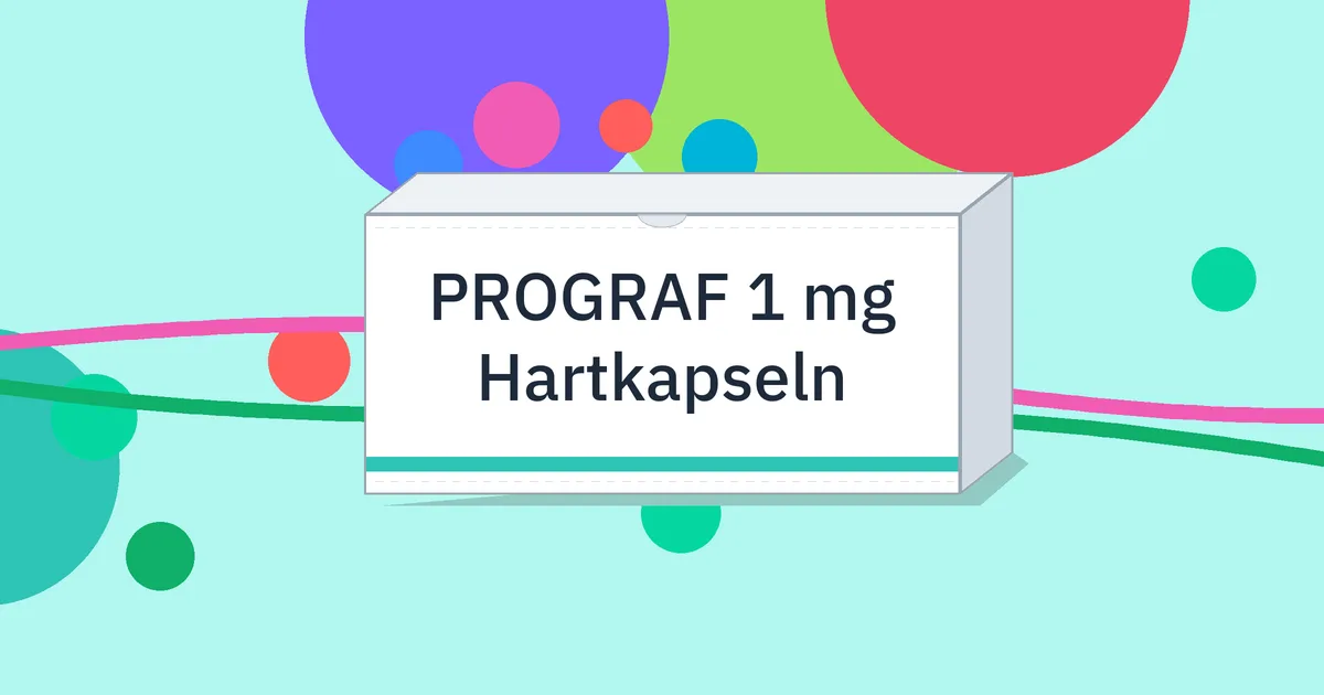 Symbolbild: Packung mit der Aufschrift PROGRAF 1 mg Hartkapseln (PZN 00003665) – Verfügbarkeit und Bezug in Apotheken in Frankfurt am Main