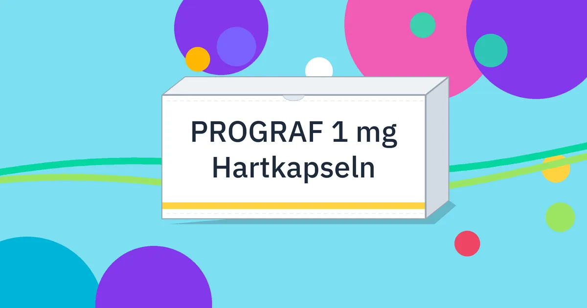 Symbolbild: Packung mit der Aufschrift PROGRAF 1 mg Hartkapseln (PZN 13425238) – Verfügbarkeit und Bezug in Apotheken in Frankfurt am Main