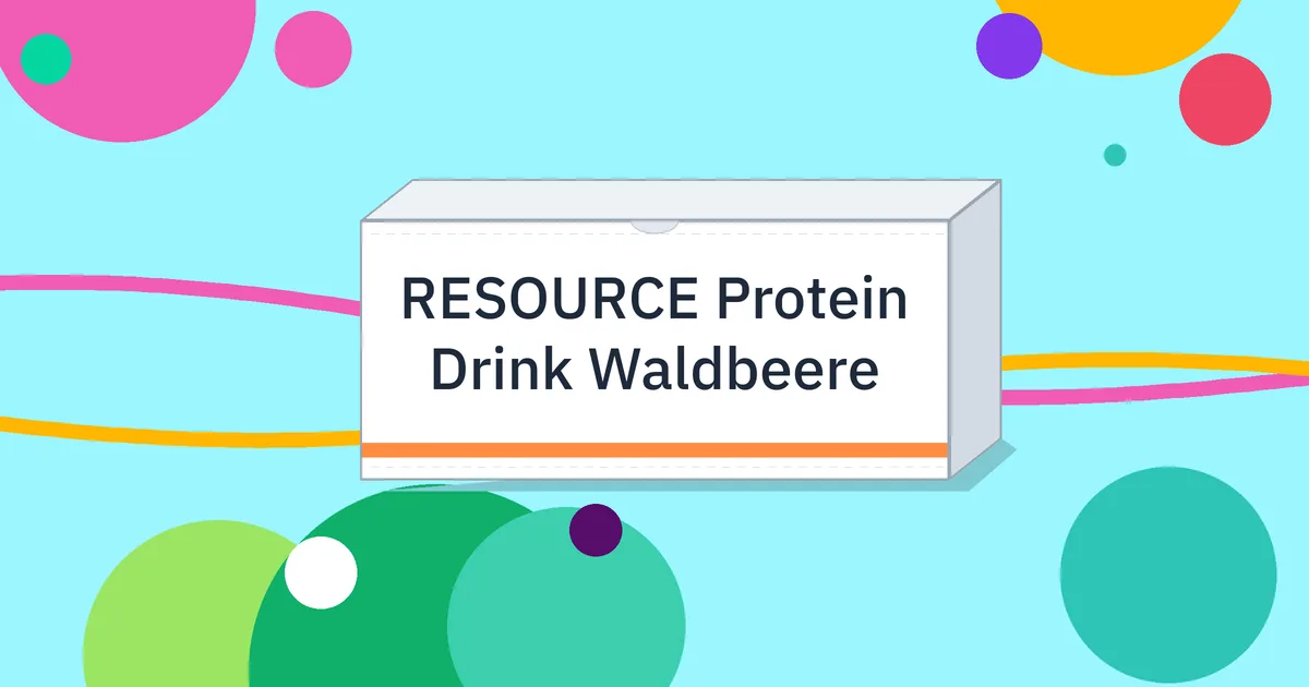 Symbolbild: Packung mit der Aufschrift RESOURCE Protein Drink Waldbeere (PZN 04910437) – Verfügbarkeit und Bezug in Apotheken in Frankfurt am Main
