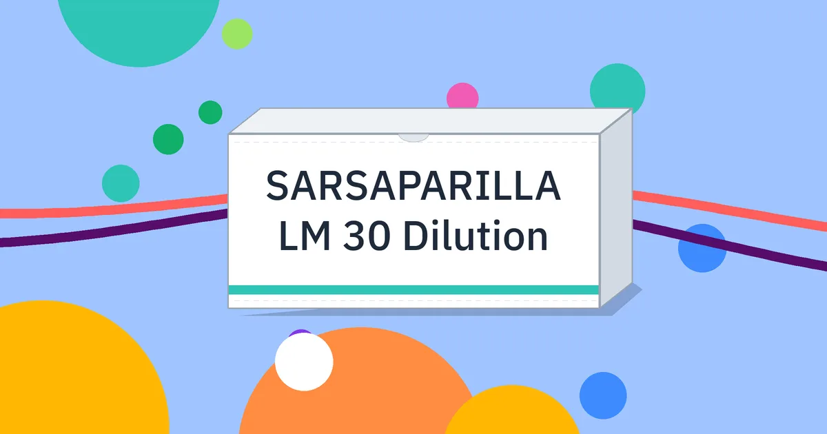 Symbolbild: Packung mit der Aufschrift SARSAPARILLA LM 30 Dilution (PZN 13183290) – Verfügbarkeit und Bezug in Apotheken in Frankfurt am Main