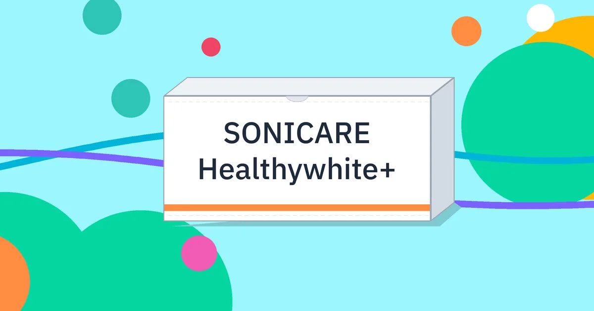 Symbolbild: Packung mit der Aufschrift SONICARE Healthywhite+ (PZN 03551315) – Verfügbarkeit und Bezug in Apotheken in Frankfurt am Main