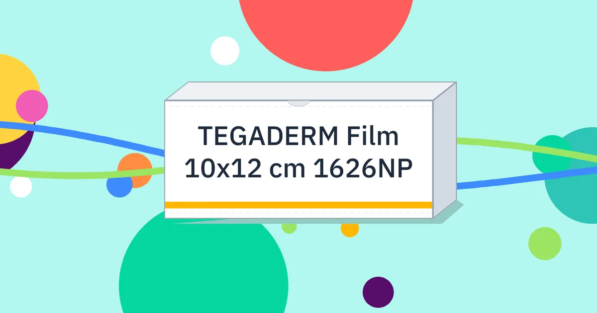 Symbolbild: Packung mit der Aufschrift TEGADERM Film 10x12 cm 1626NP (PZN 08883973) – Verfügbarkeit und Bezug in Apotheken in Frankfurt am Main