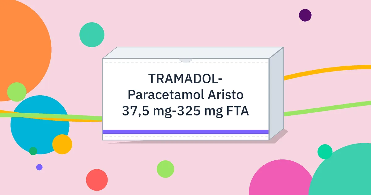 Symbolbild: Packung mit der Aufschrift TRAMADOL-Paracetamol Aristo 37,5 mg-325 mg FTA (PZN 11242657) – Verfügbarkeit und Bezug in Apotheken in Frankfurt am Main