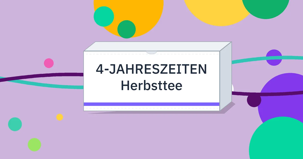 Symbolbild: Packung mit der Aufschrift 4-JAHRESZEITEN Herbsttee (PZN 19896619) – Verfügbarkeit und Bezug in Apotheken in Frankfurt am Main