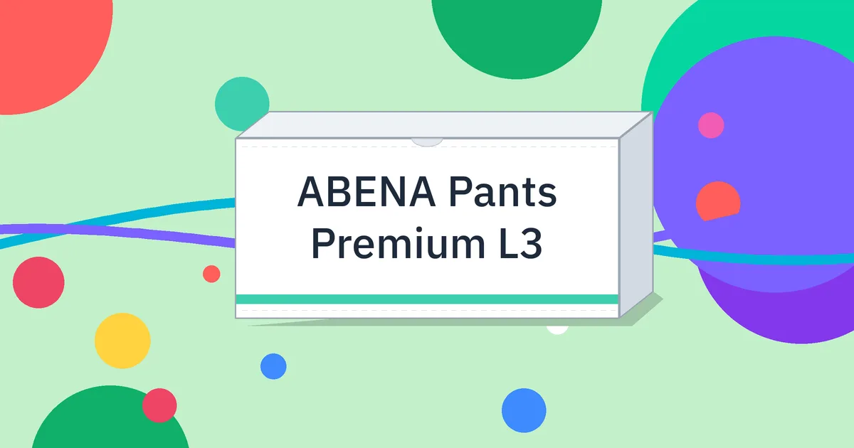 Symbolbild: Packung mit der Aufschrift ABENA Pants Premium L3 (PZN 17457181) – Verfügbarkeit und Bezug in Apotheken in Frankfurt am Main