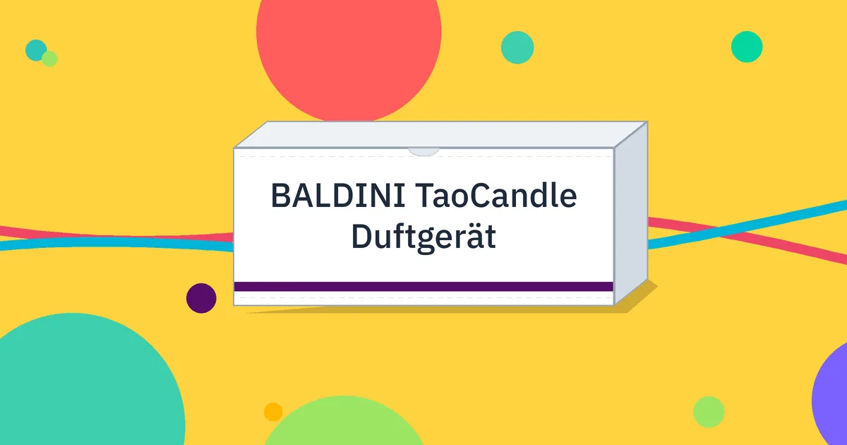 Symbolbild: Packung mit der Aufschrift BALDINI TaoCandle Duftgerät (PZN 18756603) – Verfügbarkeit und Bezug in Apotheken in Frankfurt am Main