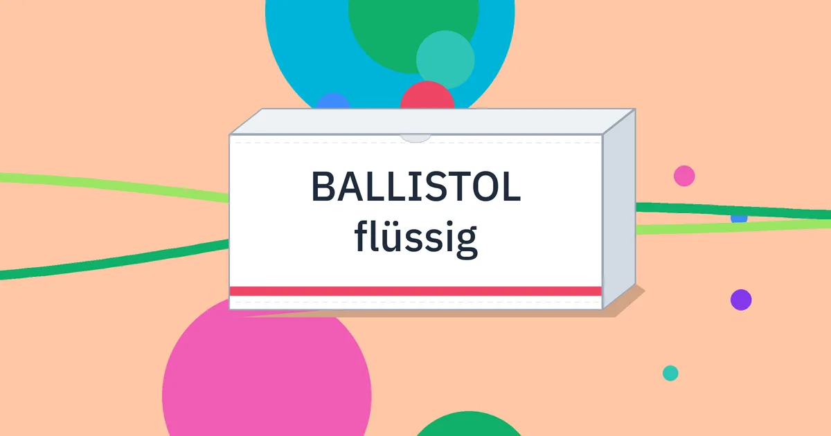 Symbolbild: Packung mit der Aufschrift BALLISTOL flüssig (PZN 02203693) – Verfügbarkeit und Bezug in Apotheken in Frankfurt am Main