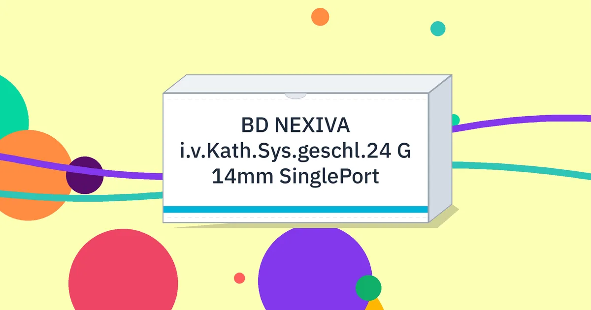 Symbolbild: Packung mit der Aufschrift BD NEXIVA i.v.Kath.Sys.geschl.24 G 14mm SinglePort (PZN 17830208) – Verfügbarkeit und Bezug in Apotheken in Frankfurt am Main