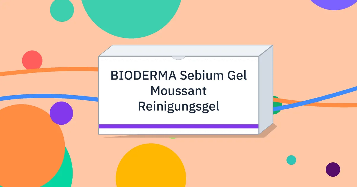 Symbolbild: Packung mit der Aufschrift BIODERMA Sebium Gel Moussant Reinigungsgel (PZN 20581884) – Verfügbarkeit und Bezug in Apotheken in Frankfurt am Main