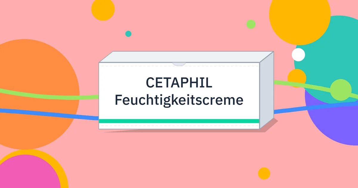 Symbolbild: Packung mit der Aufschrift CETAPHIL Feuchtigkeitscreme (PZN 18779604) – Verfügbarkeit und Bezug in Apotheken in Frankfurt am Main