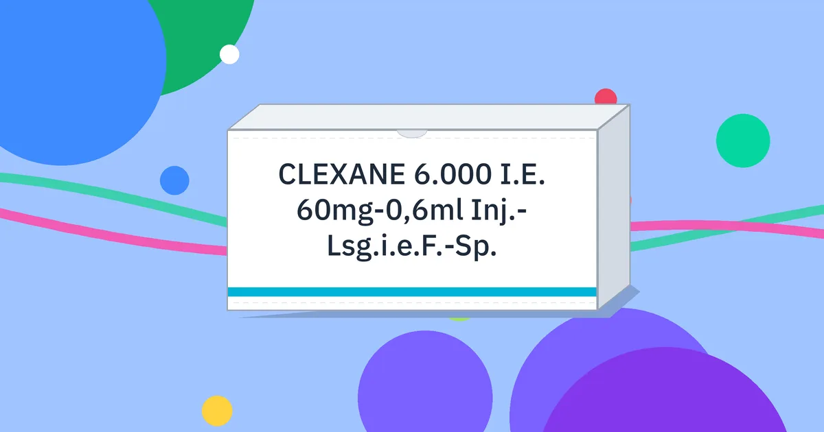 Symbolbild: Packung mit der Aufschrift CLEXANE 6.000 I.E. 60mg-0,6ml Inj.-Lsg.i.e.F.-Sp. (PZN 03208391) – Verfügbarkeit und Bezug in Apotheken in Frankfurt am Main